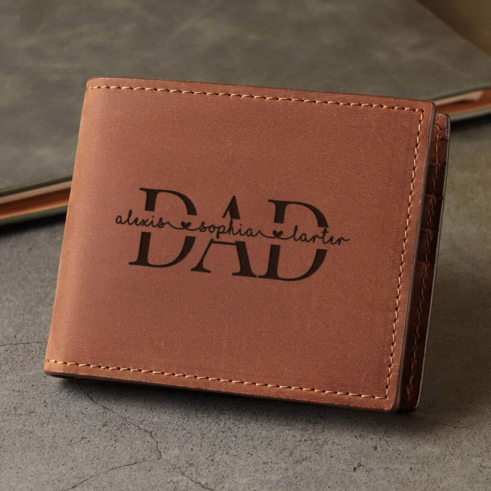 Customized Father’s Day Wallet Gift Ideas for Honoring All the Merits ...