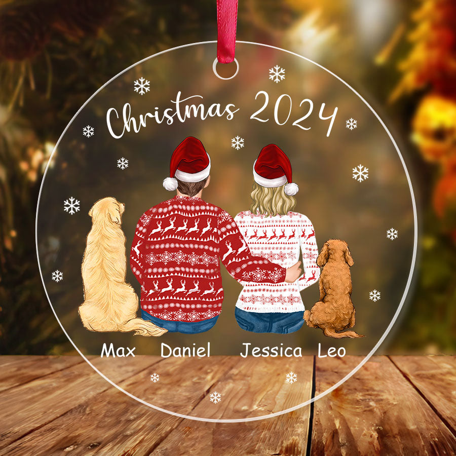 First Christmas Together Ornament | Personalized Couple Christmas ...
