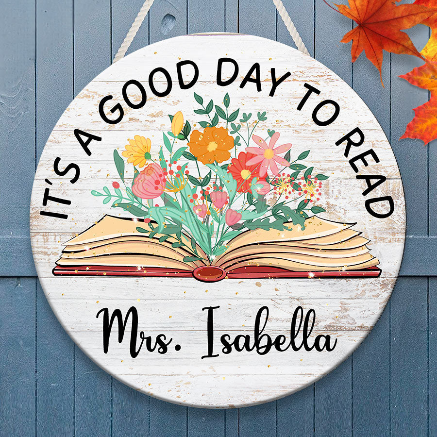 Classroom Door Hangers | Best Teacher Gifts | Custom Name Teacher Door ...
