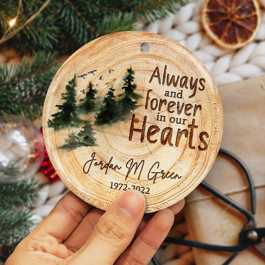 Memory Ornament | In Loving Memory Christmas Ornament | Always And ...