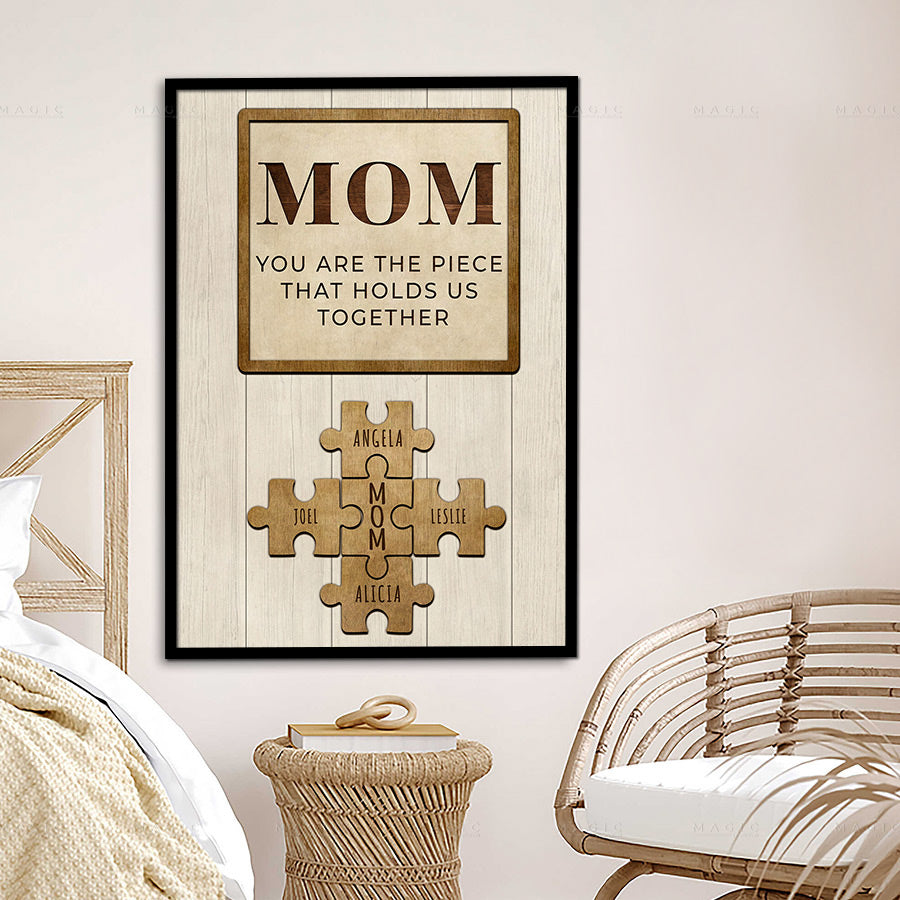 Personalized Mom Gifts | Custom Puzzle Sign Canvas Gifts Mothers Day ...