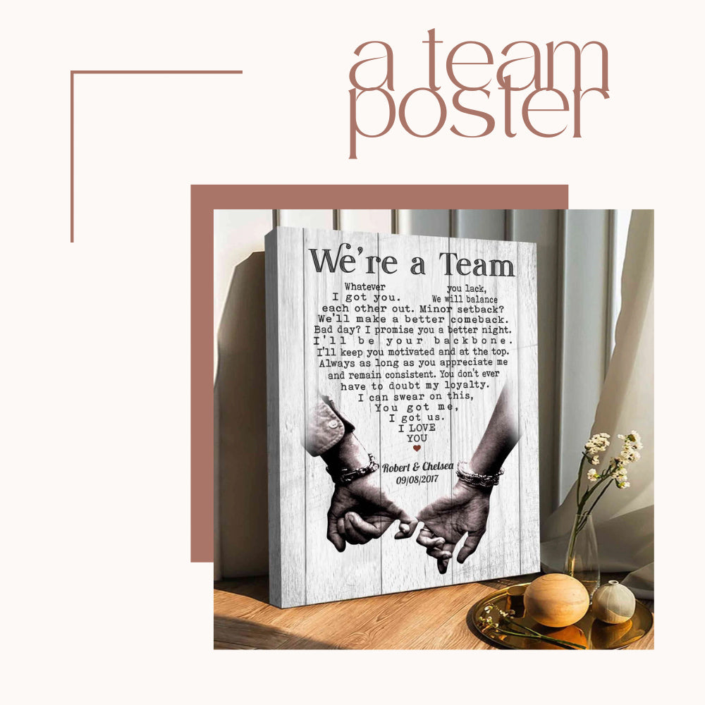 Top 5+A Team Poster to Inspire Your Partner and Honor Your Great Team ...