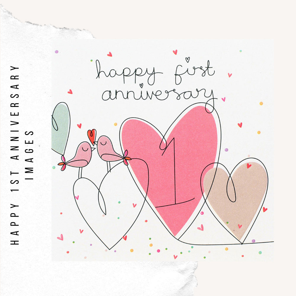 Top 5+ Stunning Happy 1st Anniversary Images to Surprise Your Spouse ...