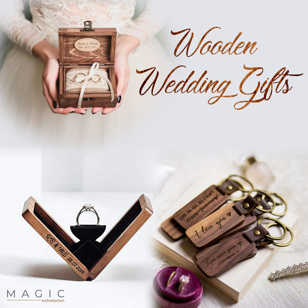 Top 9+ Unique Wooden Wedding Gifts Ideas for Couple to Celebrate ...