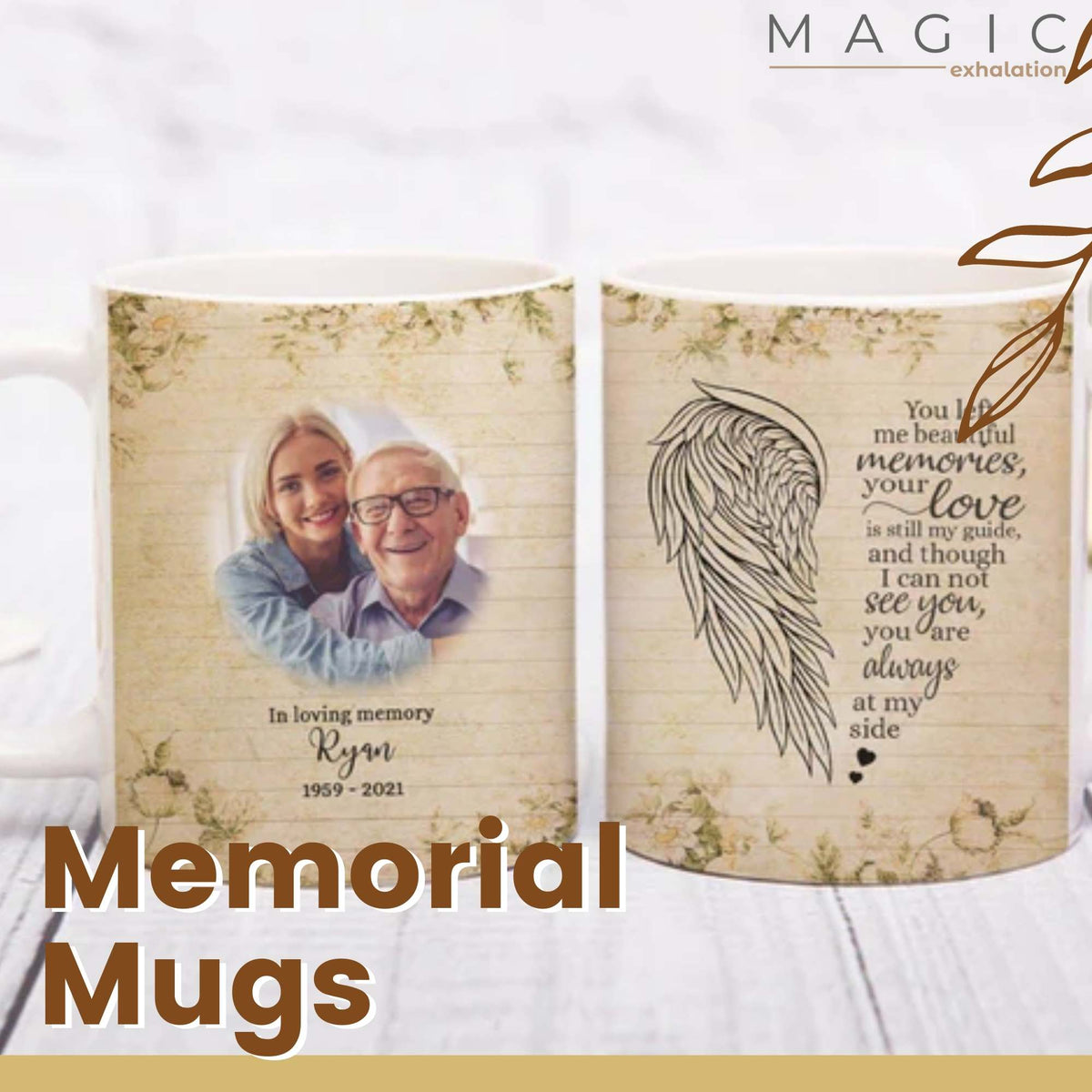 Personalized Memorial Mugs with High-Quality Print - 12/2025 - Magic ...