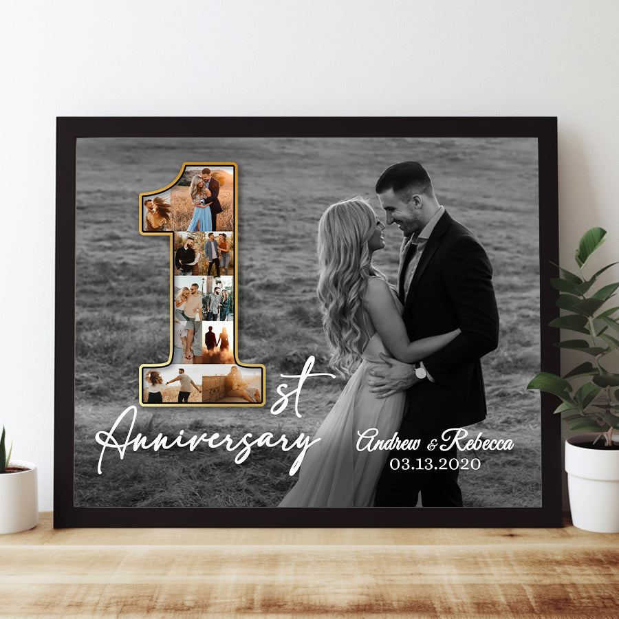 First Anniversary Gift | Customized Anniversary Gifts | Anniversary ...