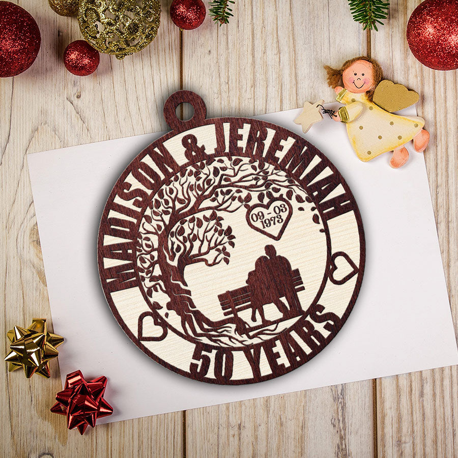 Anniversary Gift For 50 Years | 50Th Anniversary Ornaments | 50 Years ...