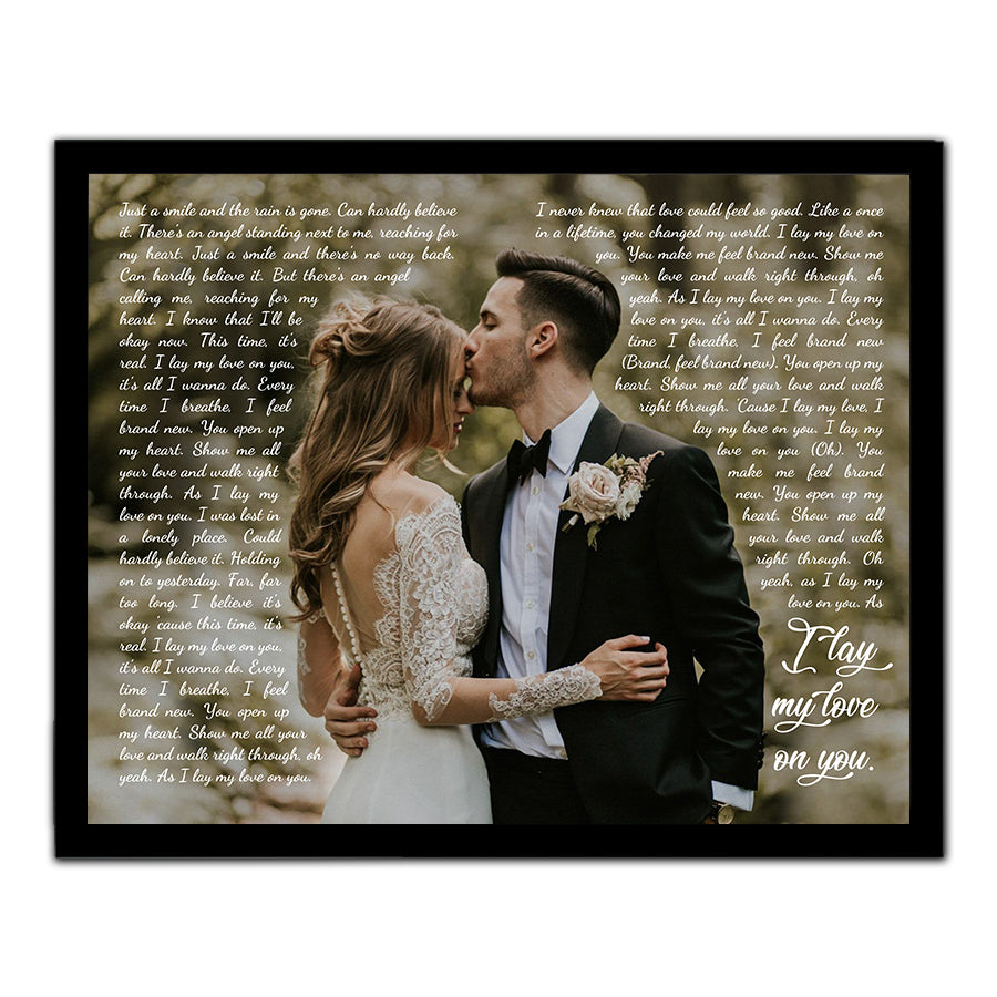 Boyfriend One Year Anniversary Gift | 1St Anniversary Custom Poster ...