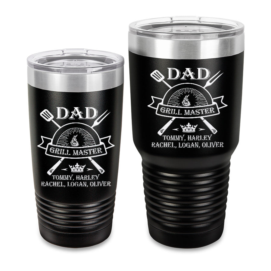 Cups For Father’S Day | Personal Father’S Day Gifts | Grill Tumbler For ...