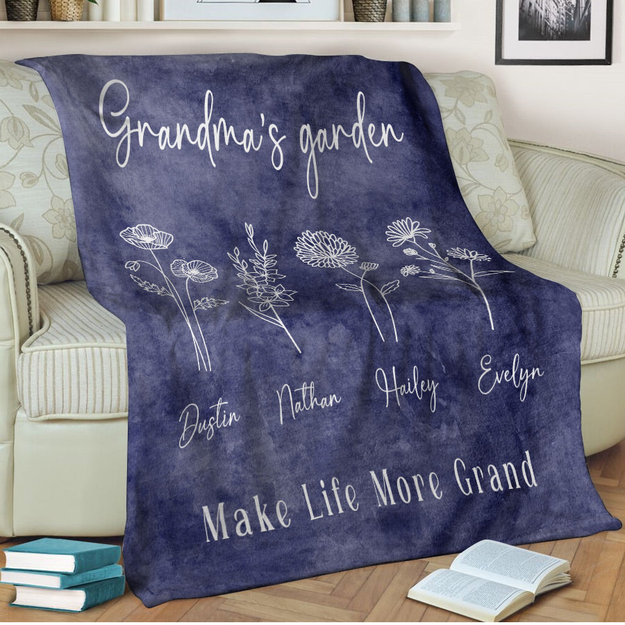 Personalized Blankets For Grandma