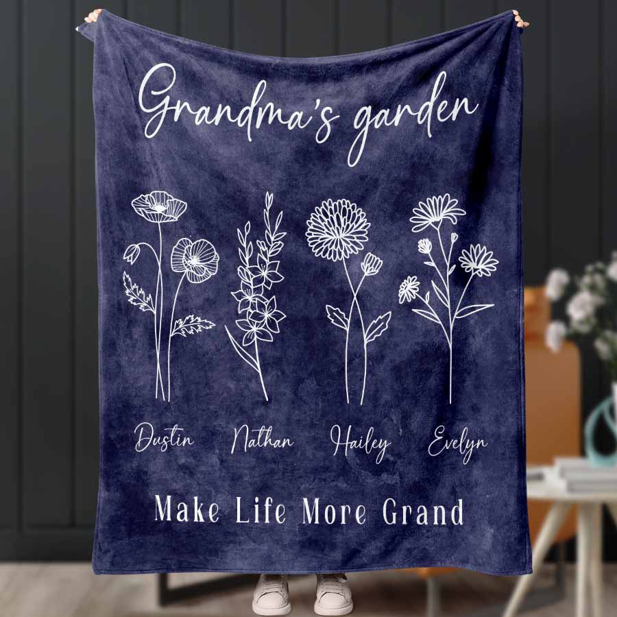 Custom Blanket For Grandma