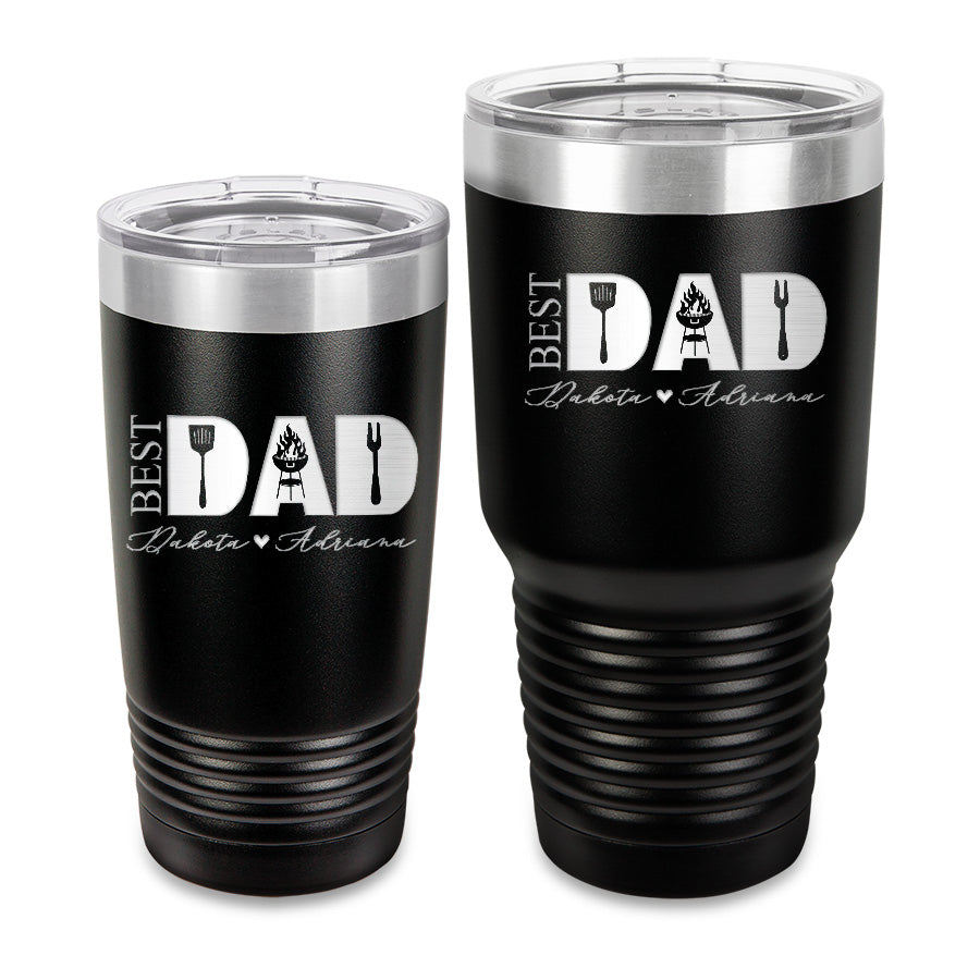 Dad Tumblers | Father’S Day Custom Gifts | Grill Tumbler For Dad 2023 ...