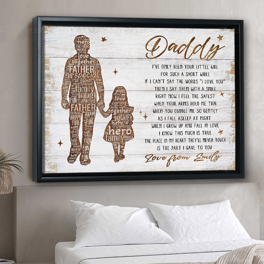 Personalized Gift From Daughter To Dad | Custom Father'S Day Gifts ...