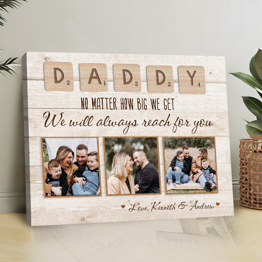 Personalized Fathers Day Gift 2024 | Custom Fathers Day Gift | Daddy ...