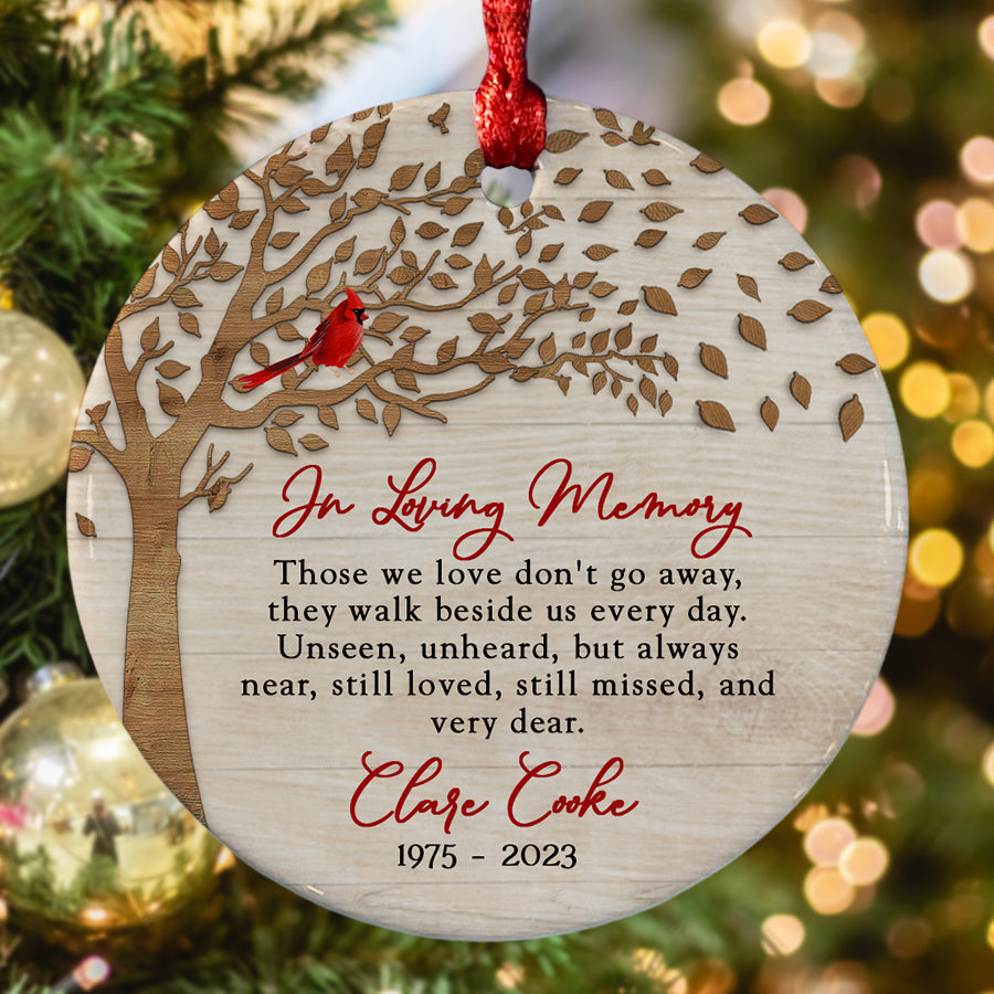In Loving Memory Ornaments | Ornaments For Remembering A Loved One ...