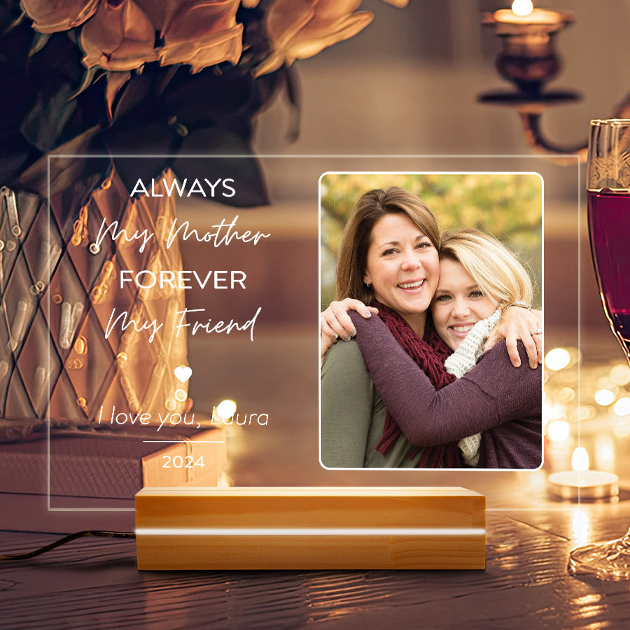 Mother Daughter Gifts For Mom | Mom And Daughter Plaques | Photo Mom ...
