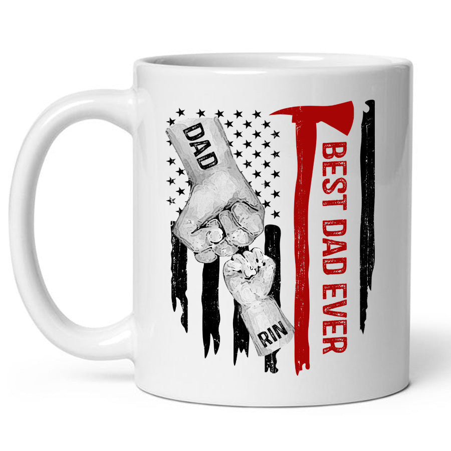 Mug For Dad | Customized Mug Fathers Day | Fist Bump Mugs - Magic ...