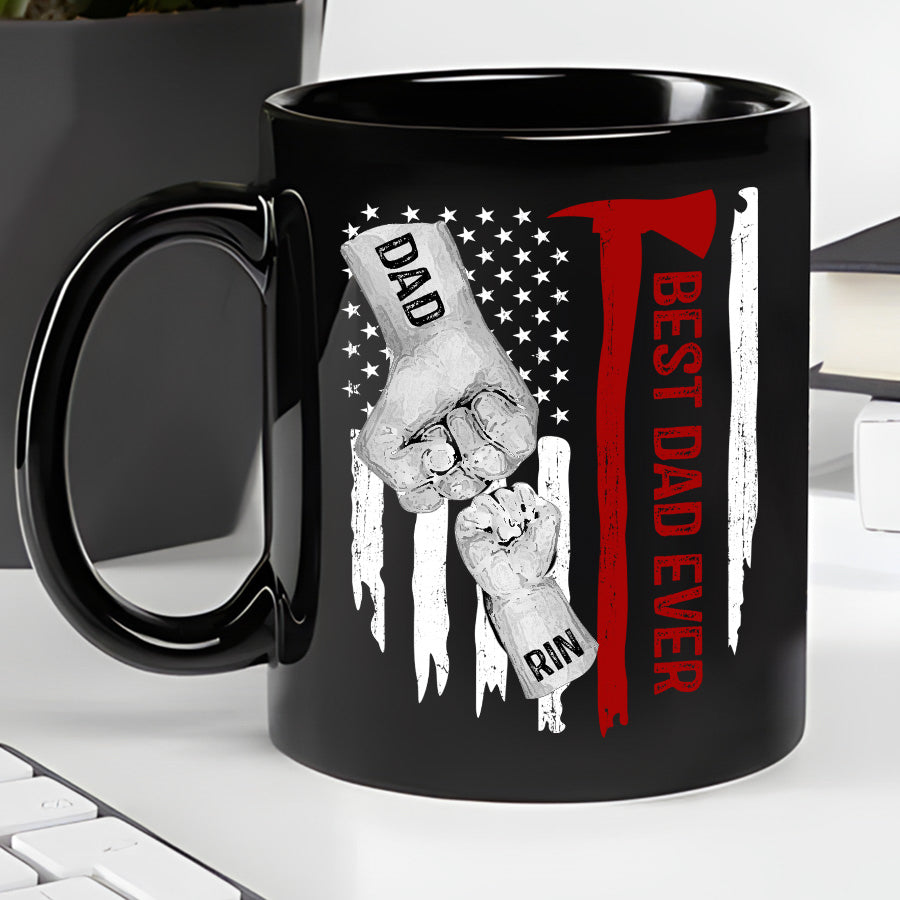 Mug For Dad | Customized Mug Fathers Day | Fist Bump Mugs - Magic ...