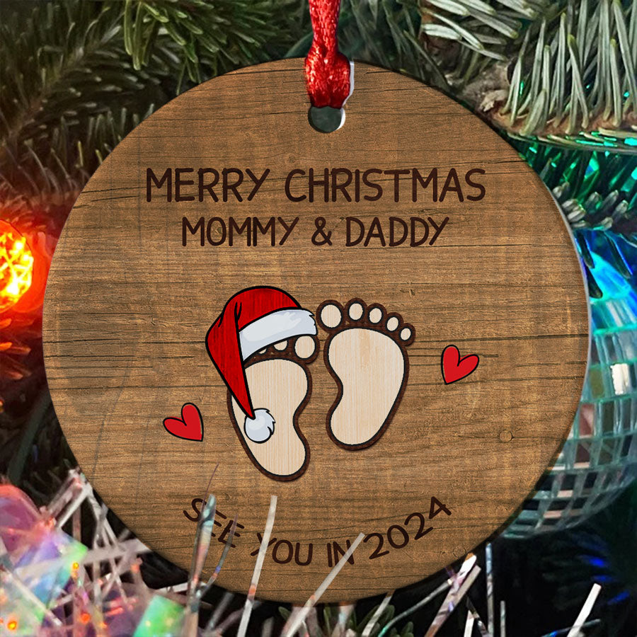 New Mom And Dad Christmas Ornaments | Mom And Dad To Be Ornaments | New ...