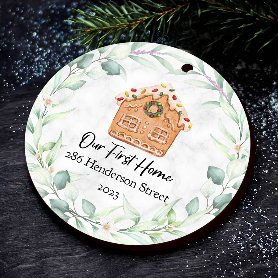 Our First Home Ornament | 1St Home Ornament | New Home Ornament ...