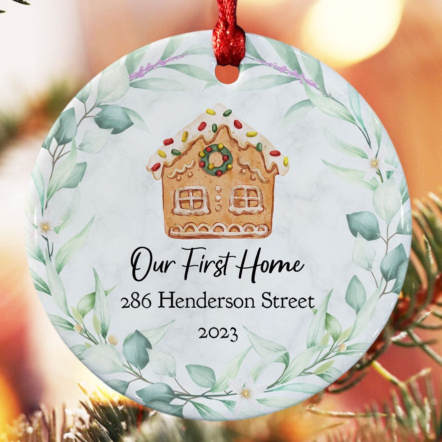 Our First Home Ornament | 1St Home Ornament | New Home Ornament ...