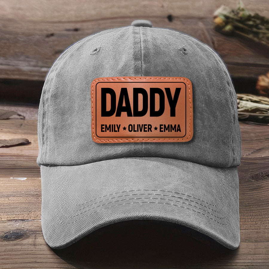 Personalized Fathers Day Gift | Fathers Day Gift | Dad Leather Patch ...