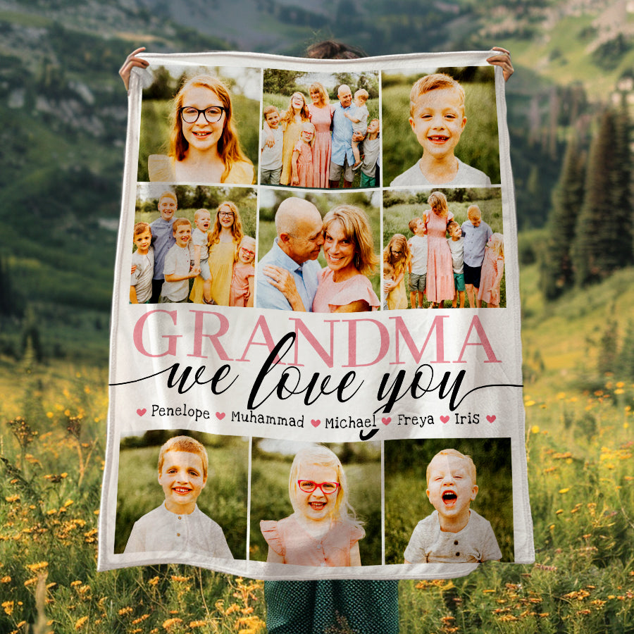 Personalized Grandma Gift | Custom Mothers Day Gifts | Grandma Photo ...