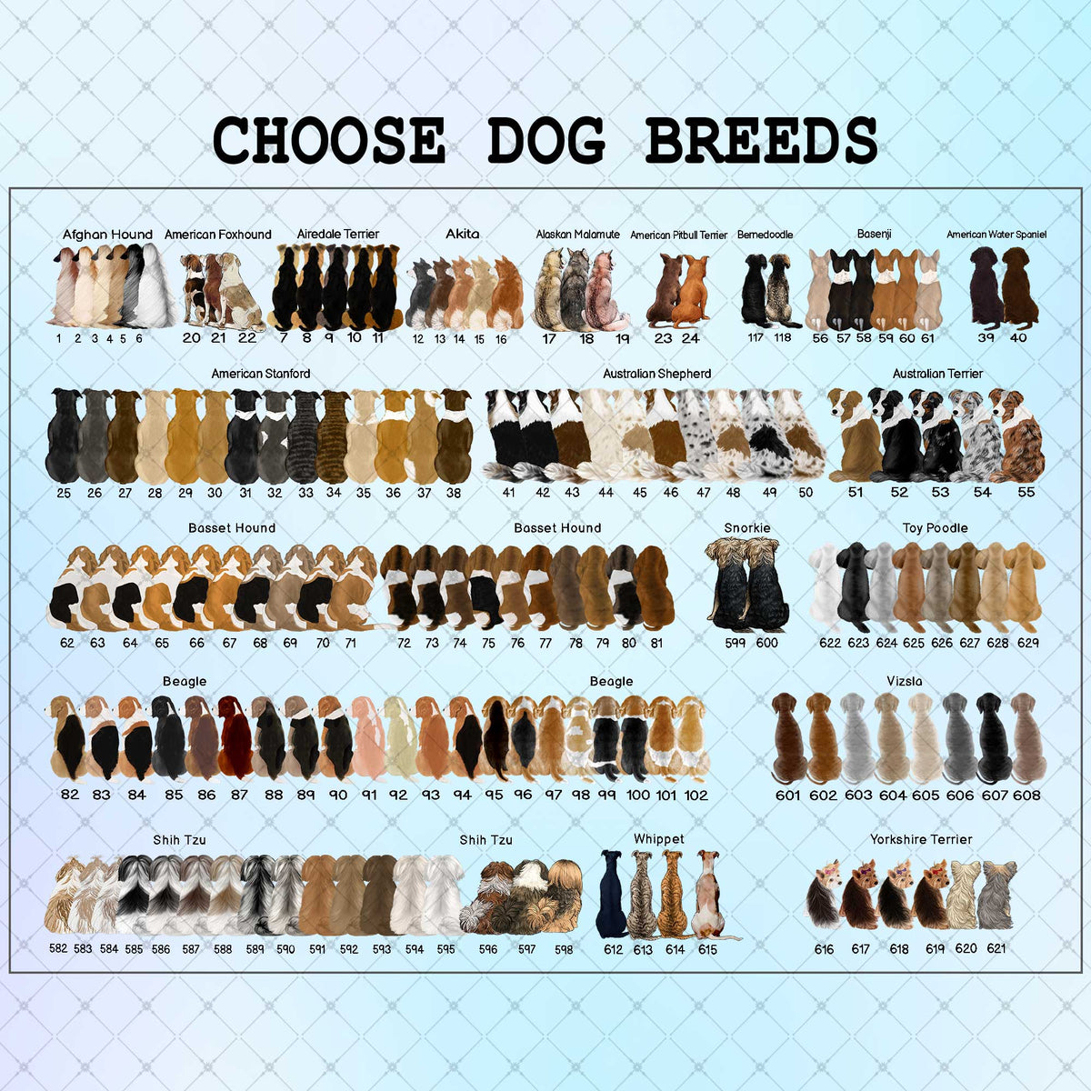 Pet Ornaments Personalized | Custom Dog Breed Ornaments | Personalized ...