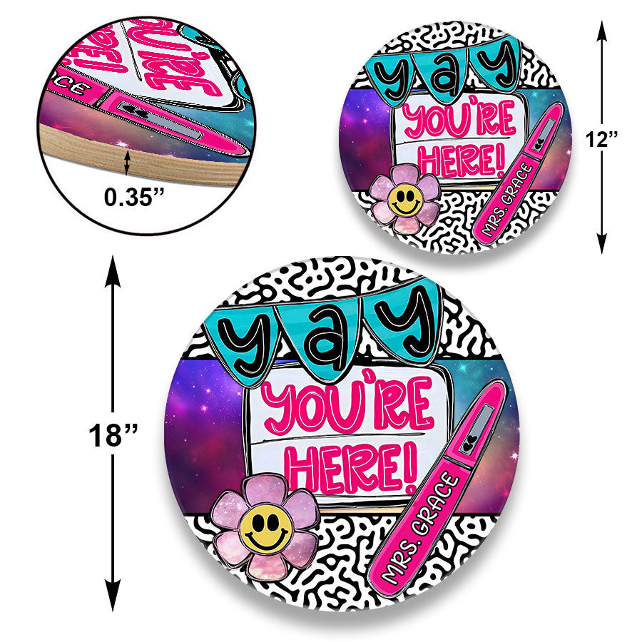 Teacher Signs For Classroom | Personalized Gift For Teacher ...
