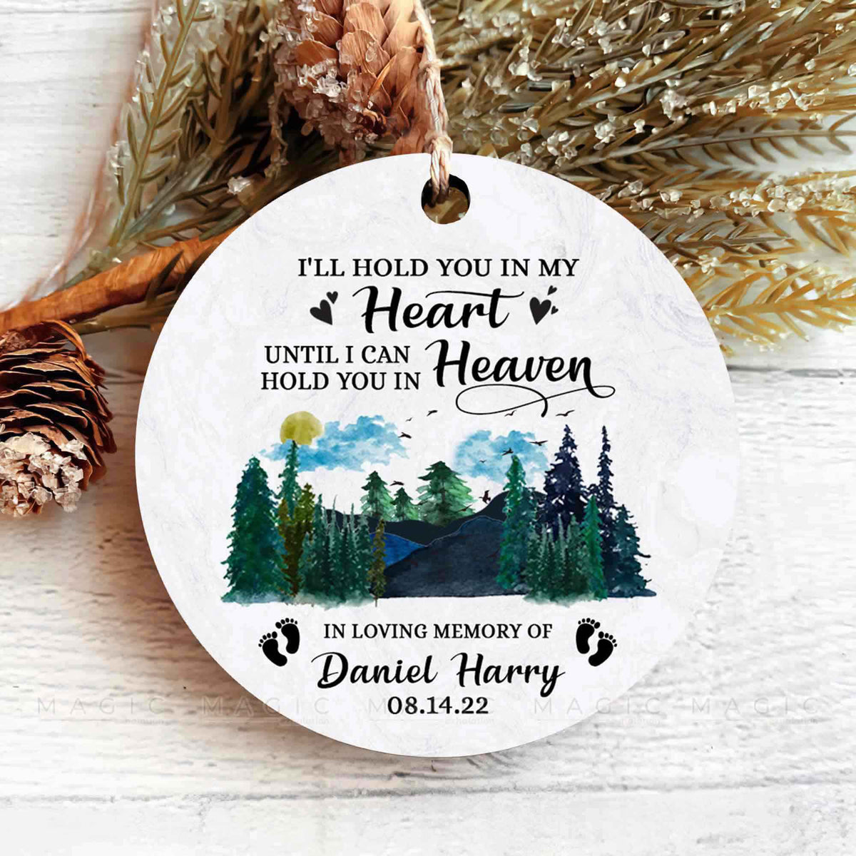 Baby Loss Gifts Ornaments In Memory Of Loved One, Baby Loss Ornament ...