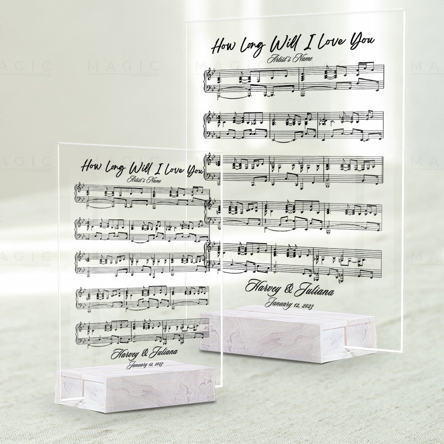Personalized Valentine Gift | Custom Song Gift for Husband for Wife ...