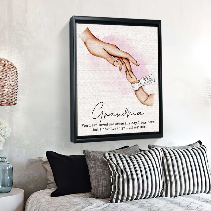 Personalized Mother’S Day Gifts Grandma | Grandma Canvas Prints ...