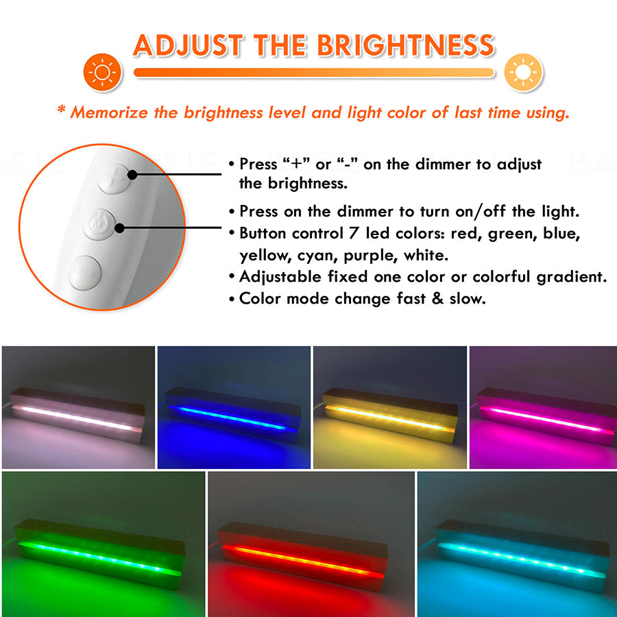 Personalized Mimi Gifts | 3D Led Light Acrylic Plaque Custom Grandkids ...