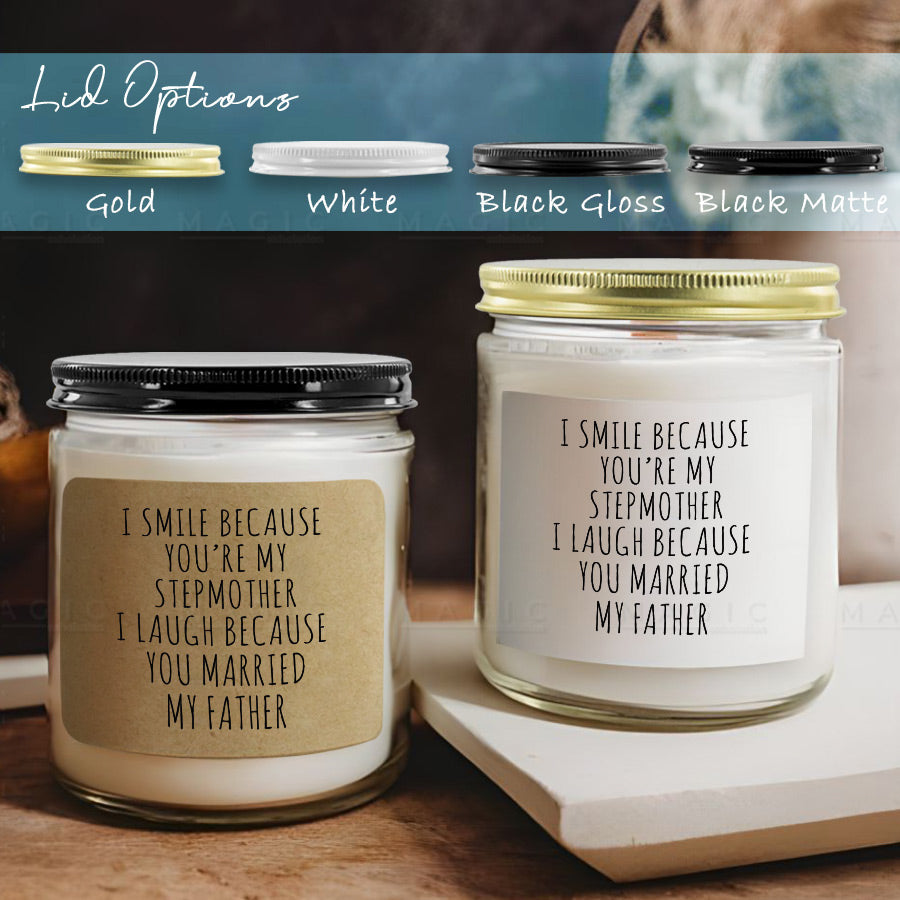Step Mom Mothers Day Gifts | Bonus Mom Gifts Scented Soy Candle - Magic ...