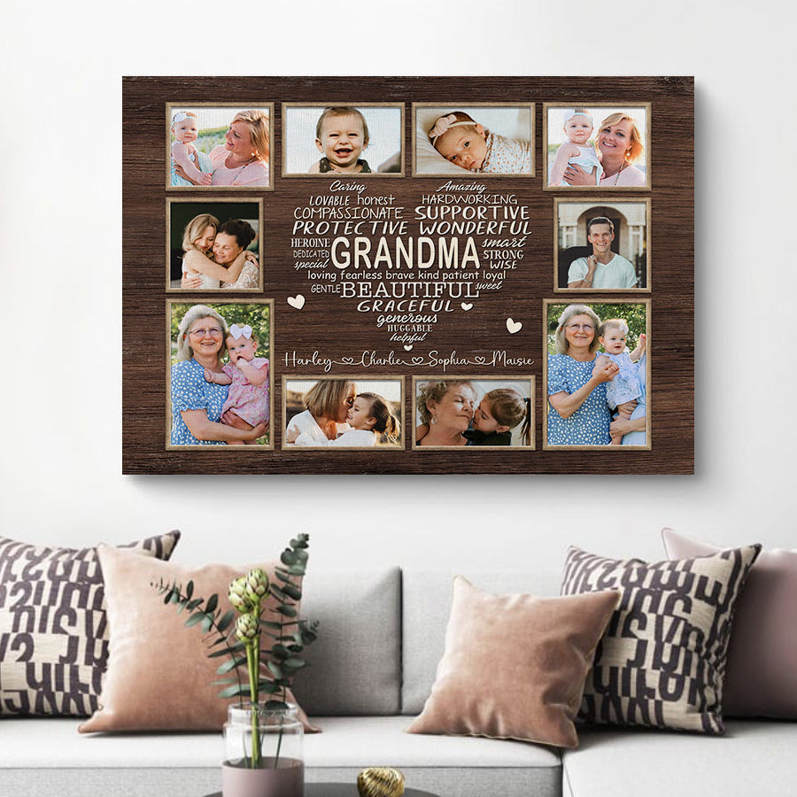 Grandma Photo Gift | Personalized Mother’S Day Gifts | Grandmother ...